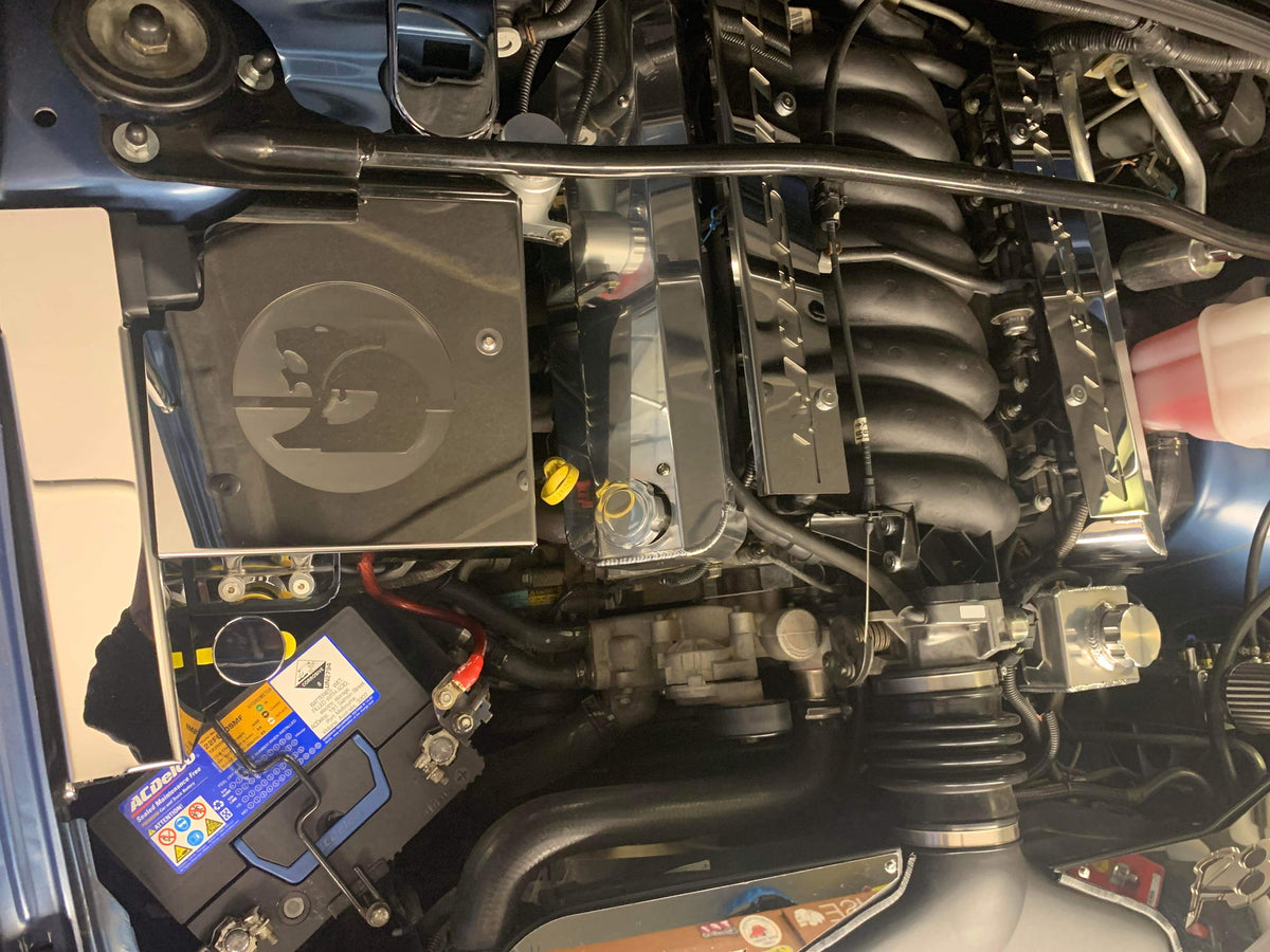 Holden VT VX VY Commodore Fuse Box & Cruise/ABS Cover Set (Blank No Lo ...