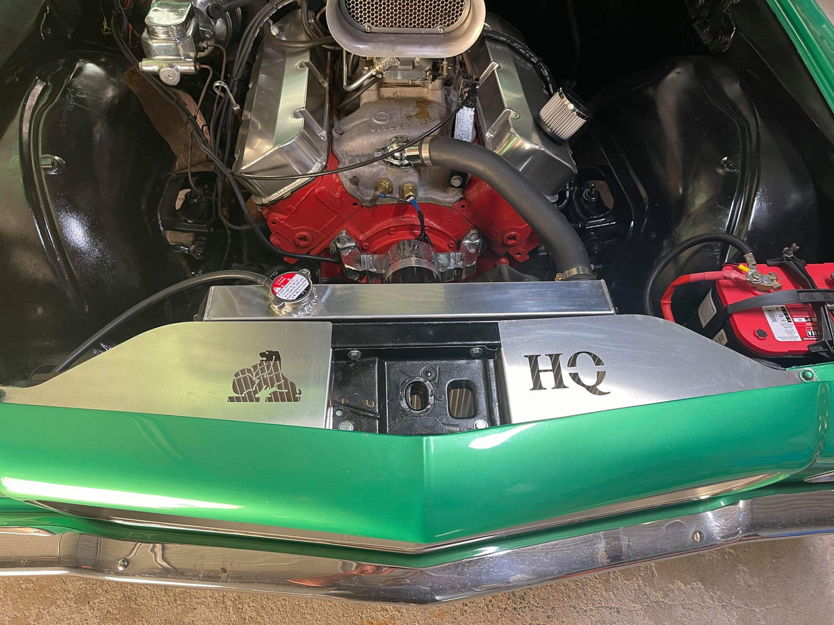 Holden HQ Radiator Infill Panels Logo/HQ & Tonner – Kustomize My Ride