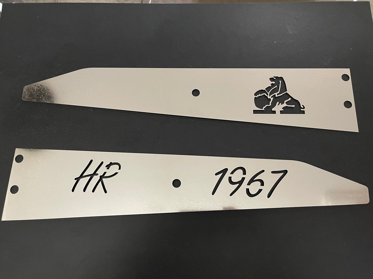 Holden HD/HR Radiator Support Panels Logo with Model & Year – Kustomize ...